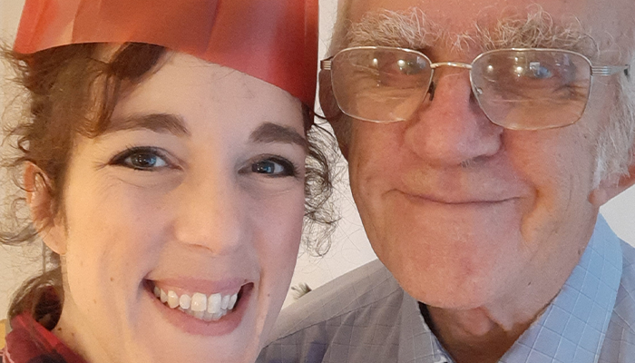 Katharine's story - My first Christmas without dad | Sue Ryder blog